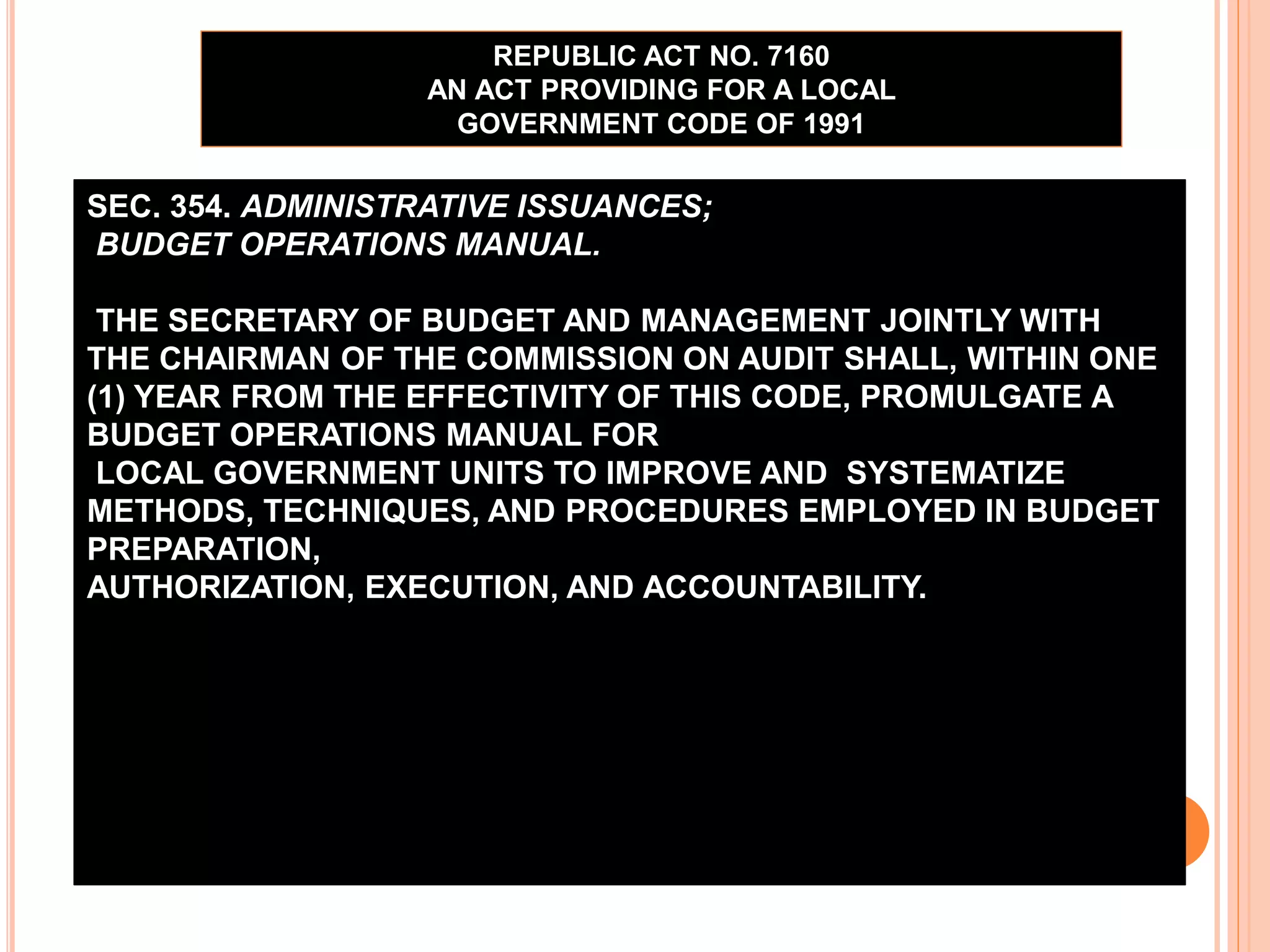 Fiscal Administration by Theresa | PPSX