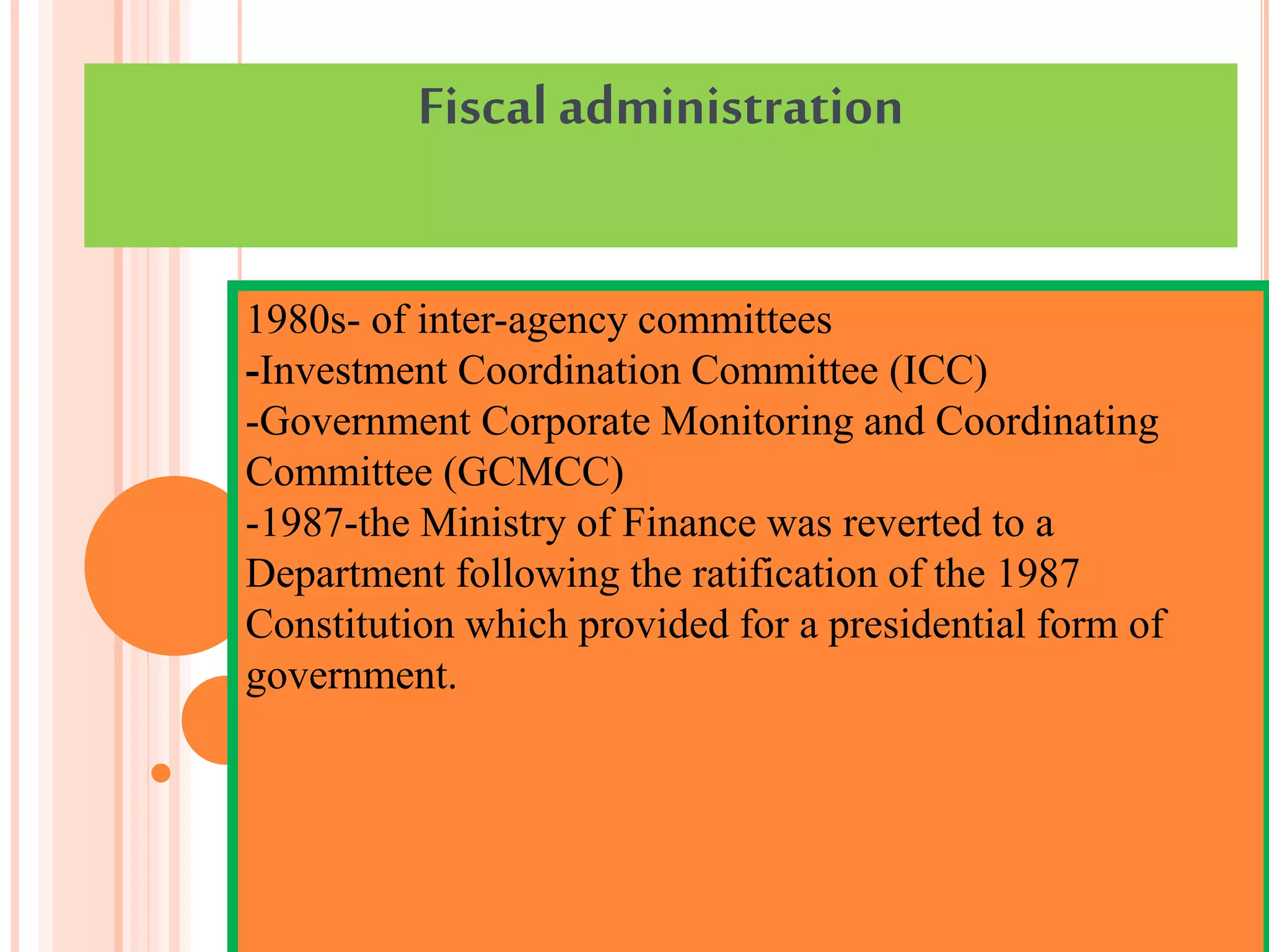Fiscal Administration by Theresa | PPSX