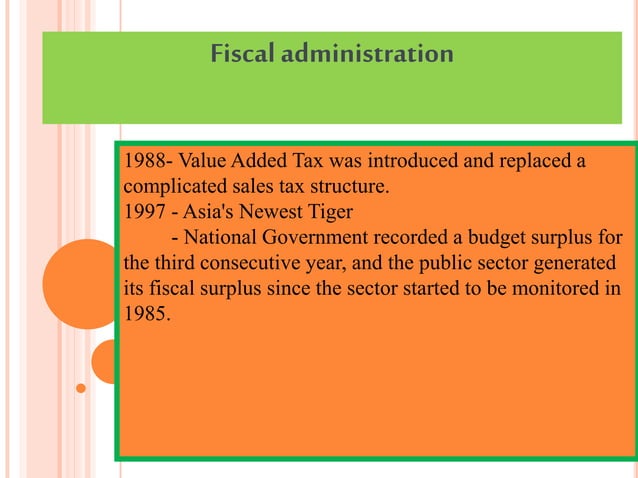 Fiscal Administration by Theresa | PPSX | Business Accounting & Finance ...