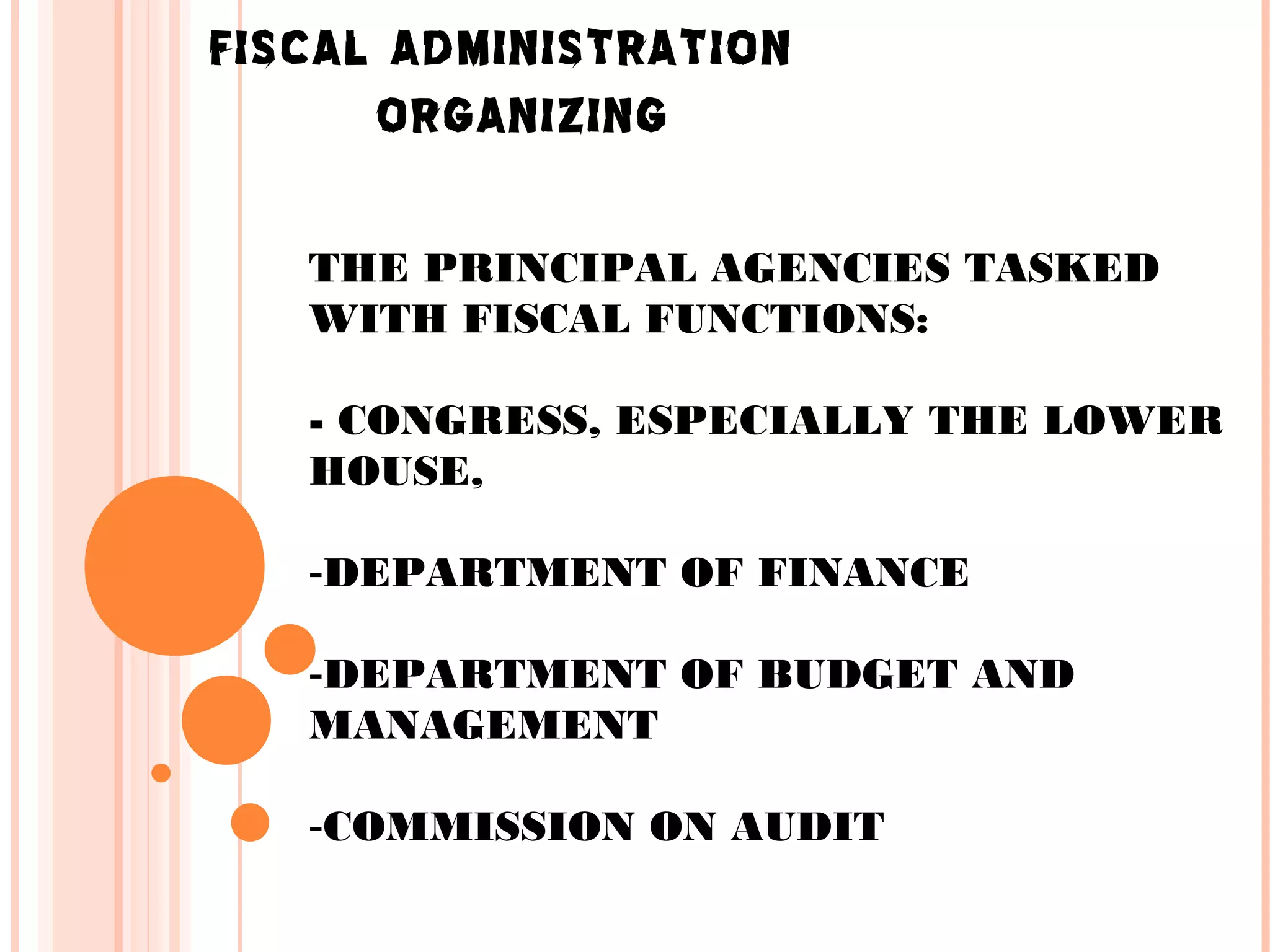 Philippine Public Fiscal Administration by Daisy T. Besing (MPA) | PPT