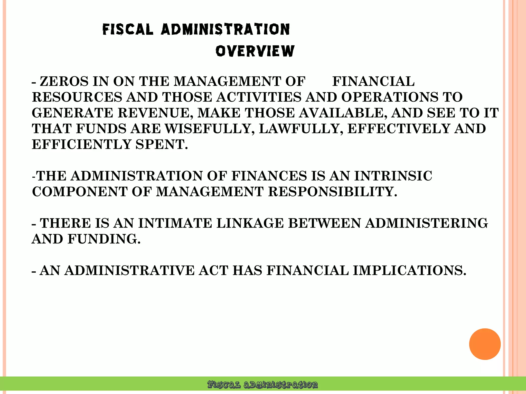 Philippine Public Fiscal Administration by Daisy T. Besing (MPA) | PPT
