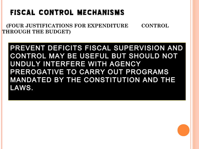 Philippine Public Fiscal Administration by Daisy T. Besing (MPA) | PPT ...