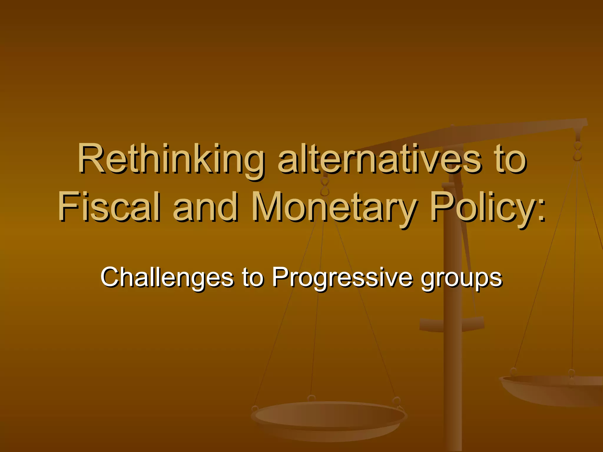 Fiscal and Monetary Policy | PPT