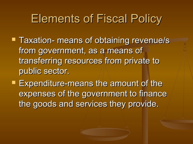 Fiscal and Monetary Policy | PPT
