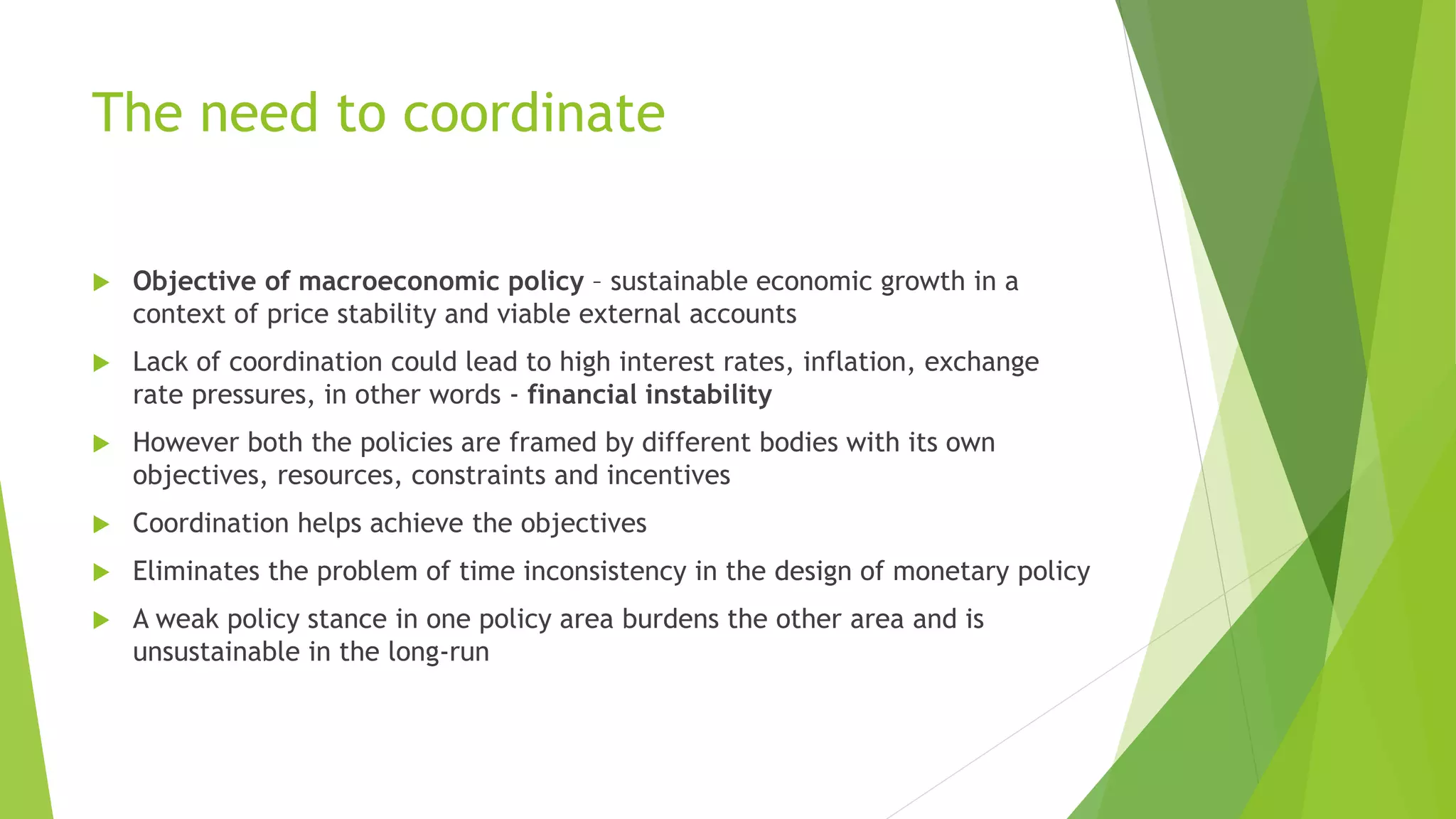 Fiscal and Monetary Policy – Coordination & Outcomes.pptx