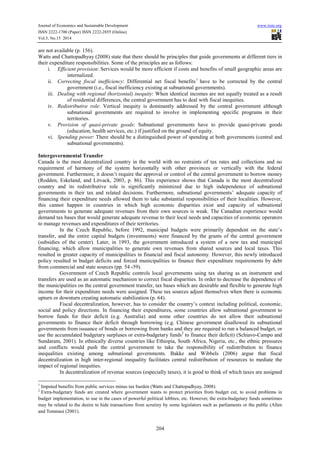 Fiscal decentralization and subnational revenue experience of the emerging region of ethiopia | PDF