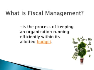 Fiscal management | PPTX