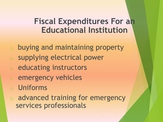 Fiscal management, fiscal responsibility | PPT