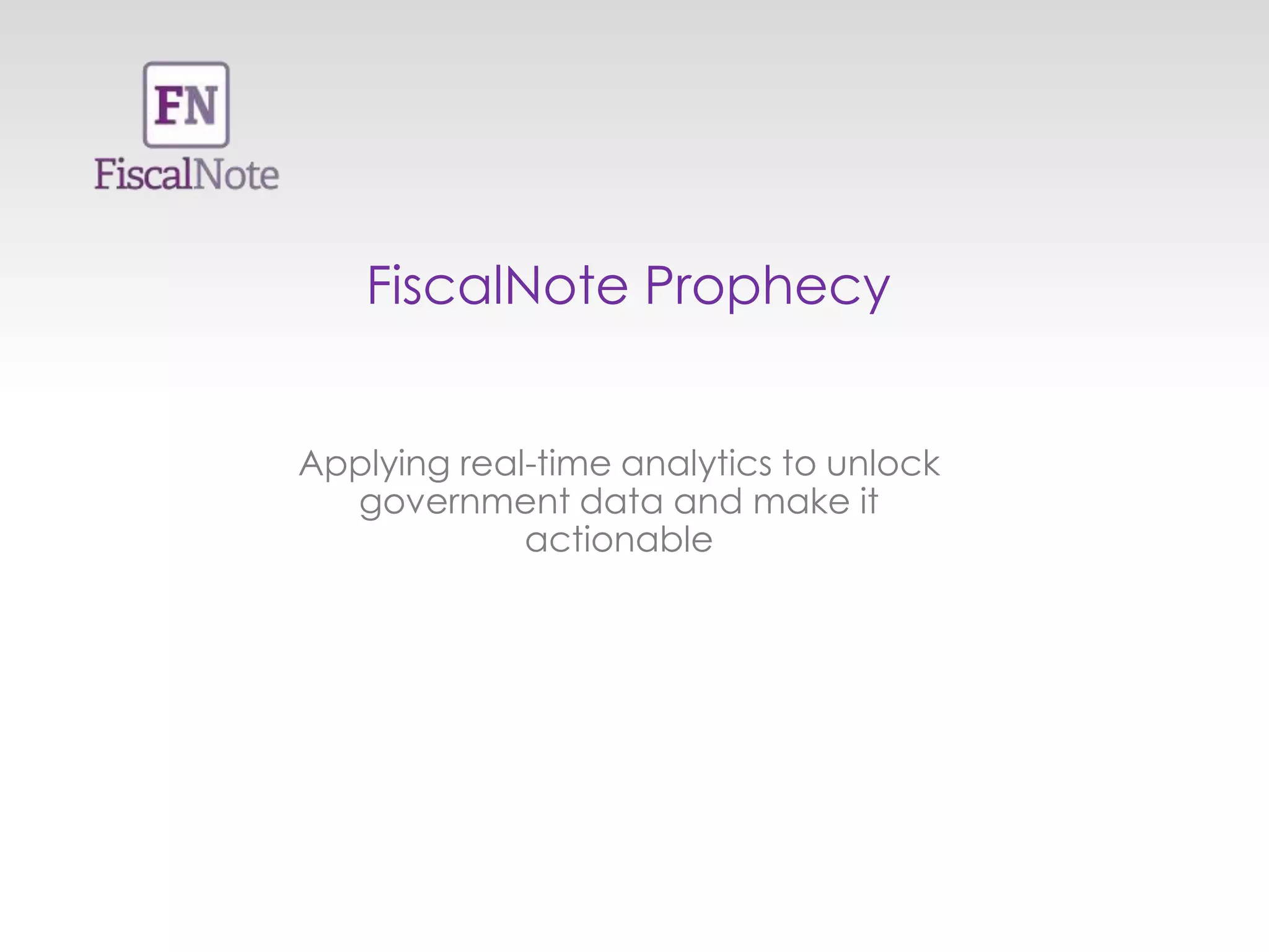 FiscalNote 2014 | PPTX