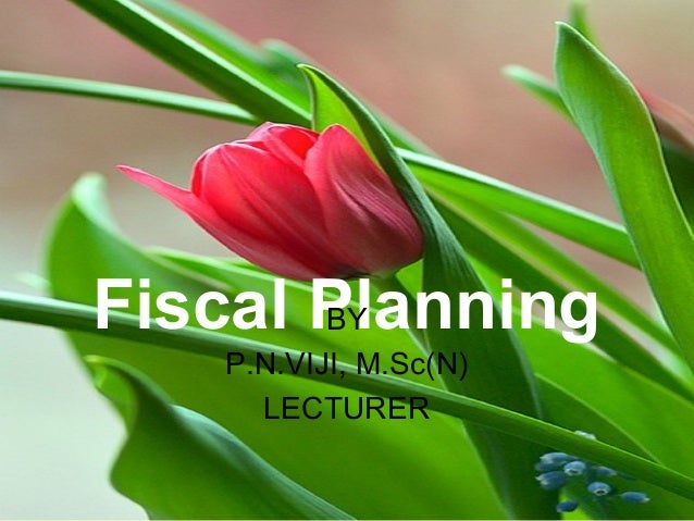 Fiscal Planning In Nursing Management Fiscal Planning In Nursing Management