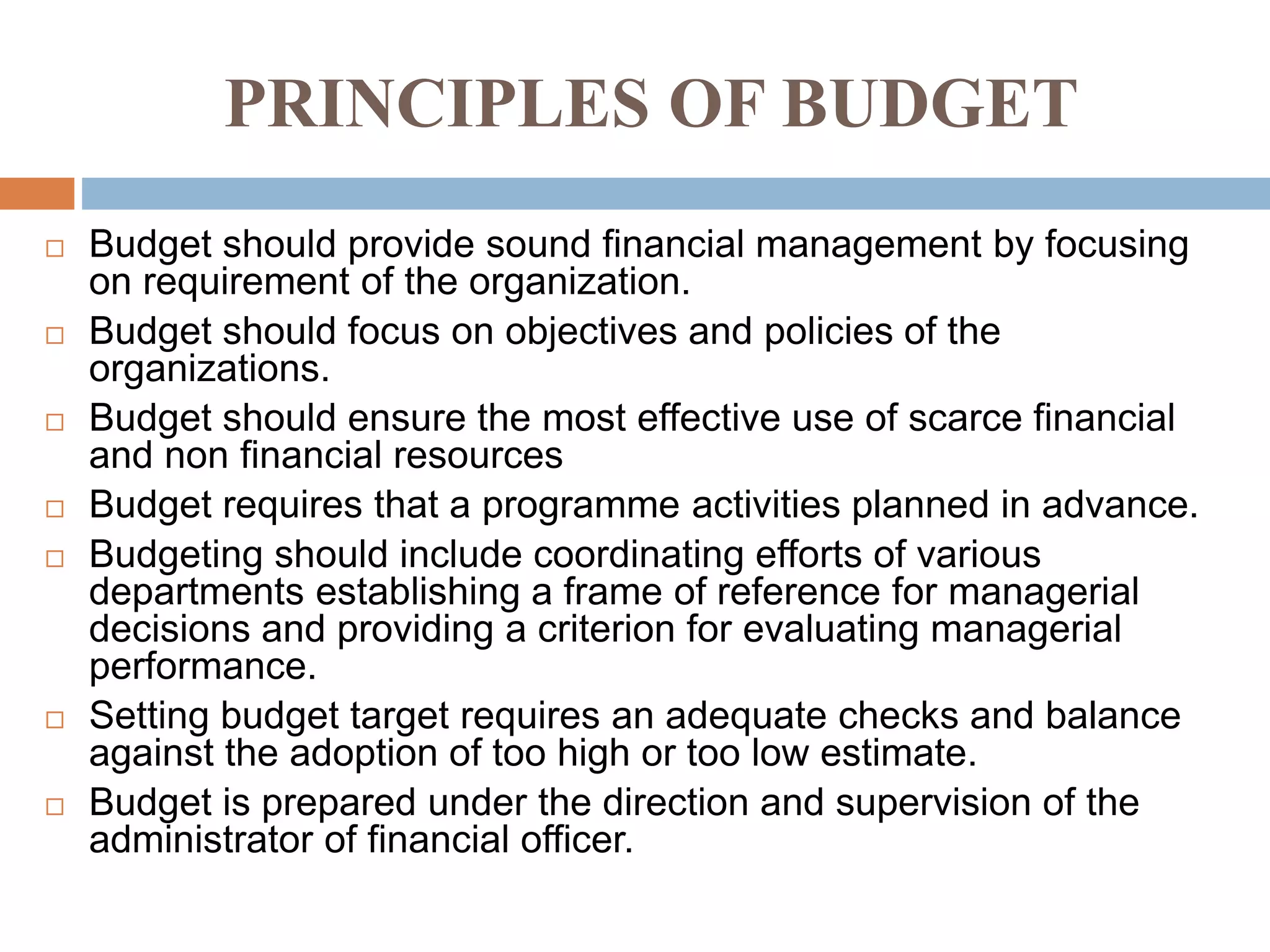 Fiscal planning | PPTX