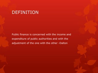 Fiscal policy | PPTX