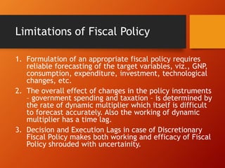 Fiscal policy | PPTX