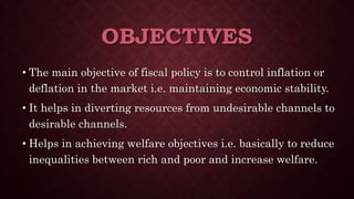 Fiscal policy | PPTX