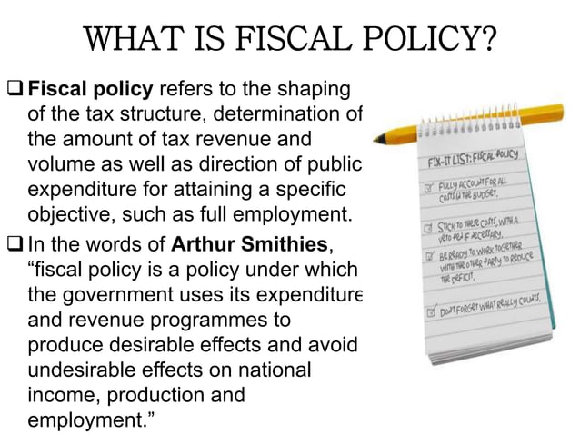 Fiscal policy | PPTX