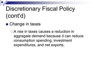 Fiscal policy | PPT