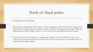 Fiscal policy | PPTX
