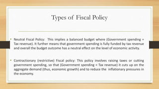Fiscal policy | PPTX