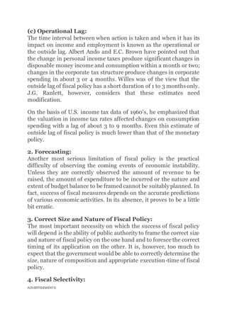 Fiscal policy | DOCX
