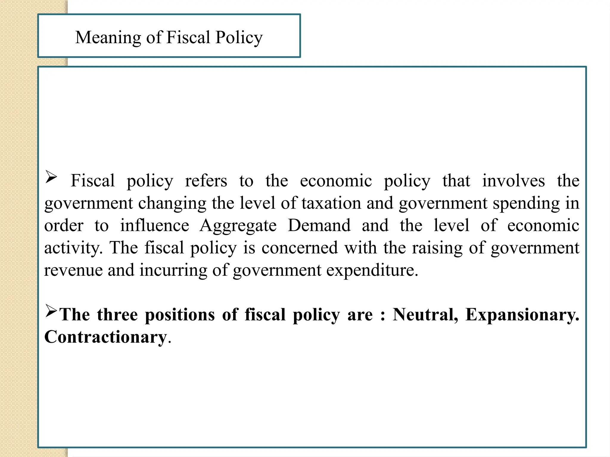 Fiscal Policy.pptx Fiscal Policy.pptx .... | PPTX