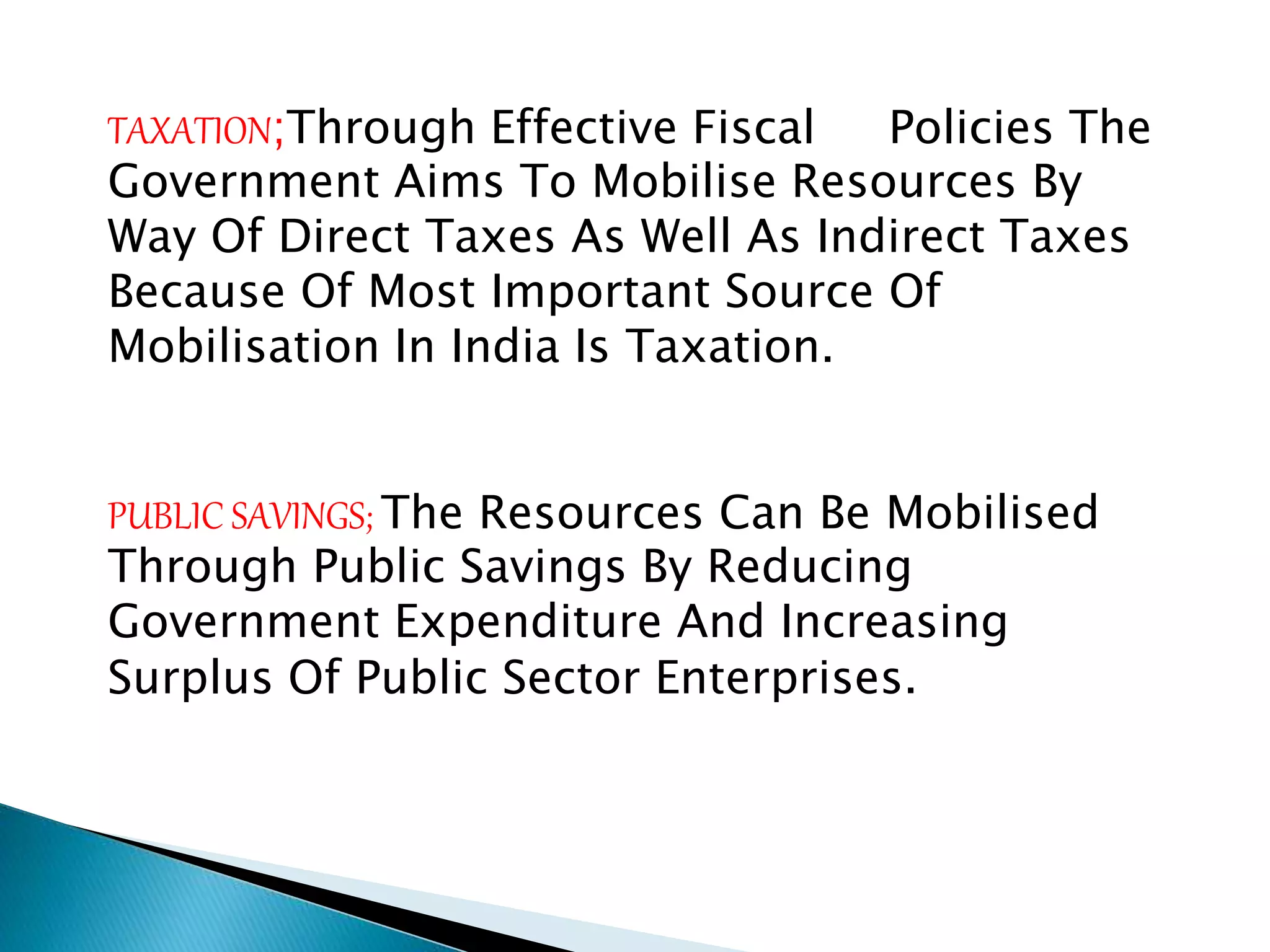 Fiscal policy of india | PPTX