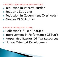 Fiscal policy of india | PPTX