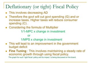 Fiscal Policy in detail in macroeconomics.ppt