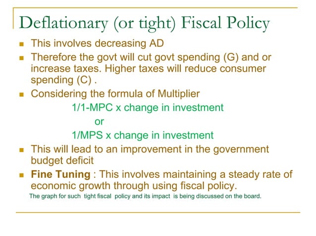 Fiscal Policy in detail in macroeconomics.ppt