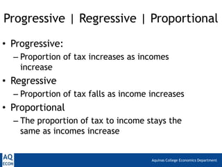 Fiscal Policy and Taxation | PPTX