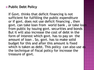 Fiscal policy ea | PPTX