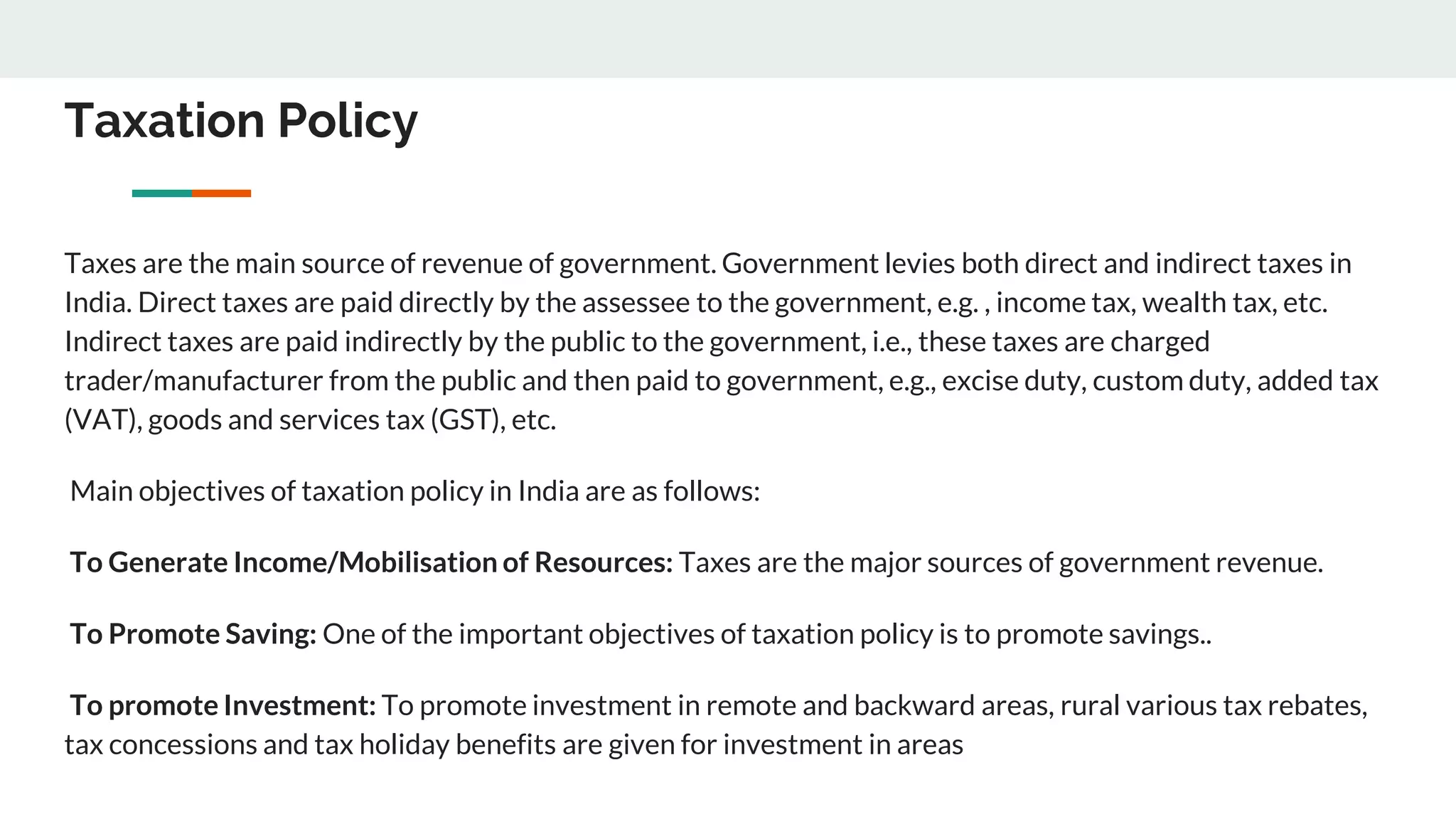 Fiscal policy of india | PPTX