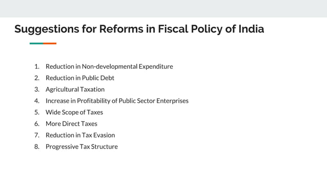 Fiscal policy of india | PPTX | Business Accounting & Finance | Business
