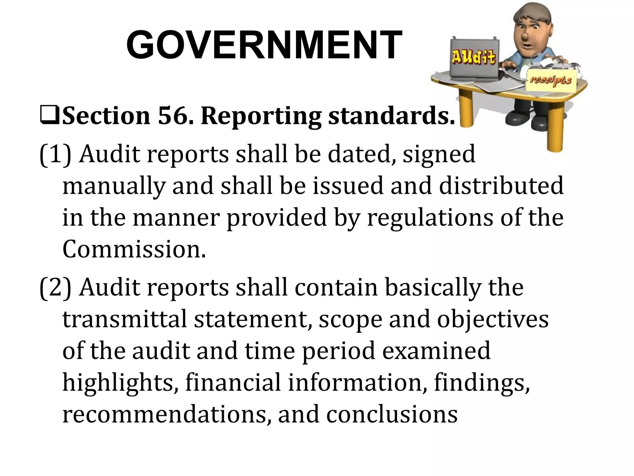 Government Accounting and Auditing | PPTX