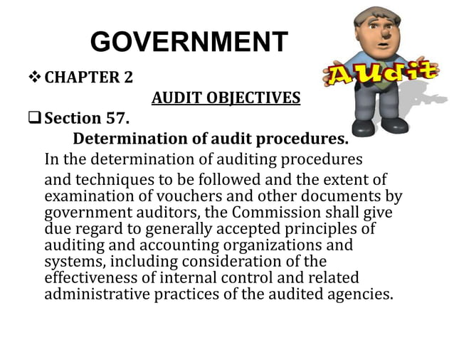 Government Accounting and Auditing | PPTX | Financial Regulation | Economy