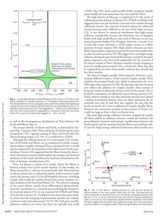 Oxygen isotope identity of the Earth and Moon with implicationsfor the ...