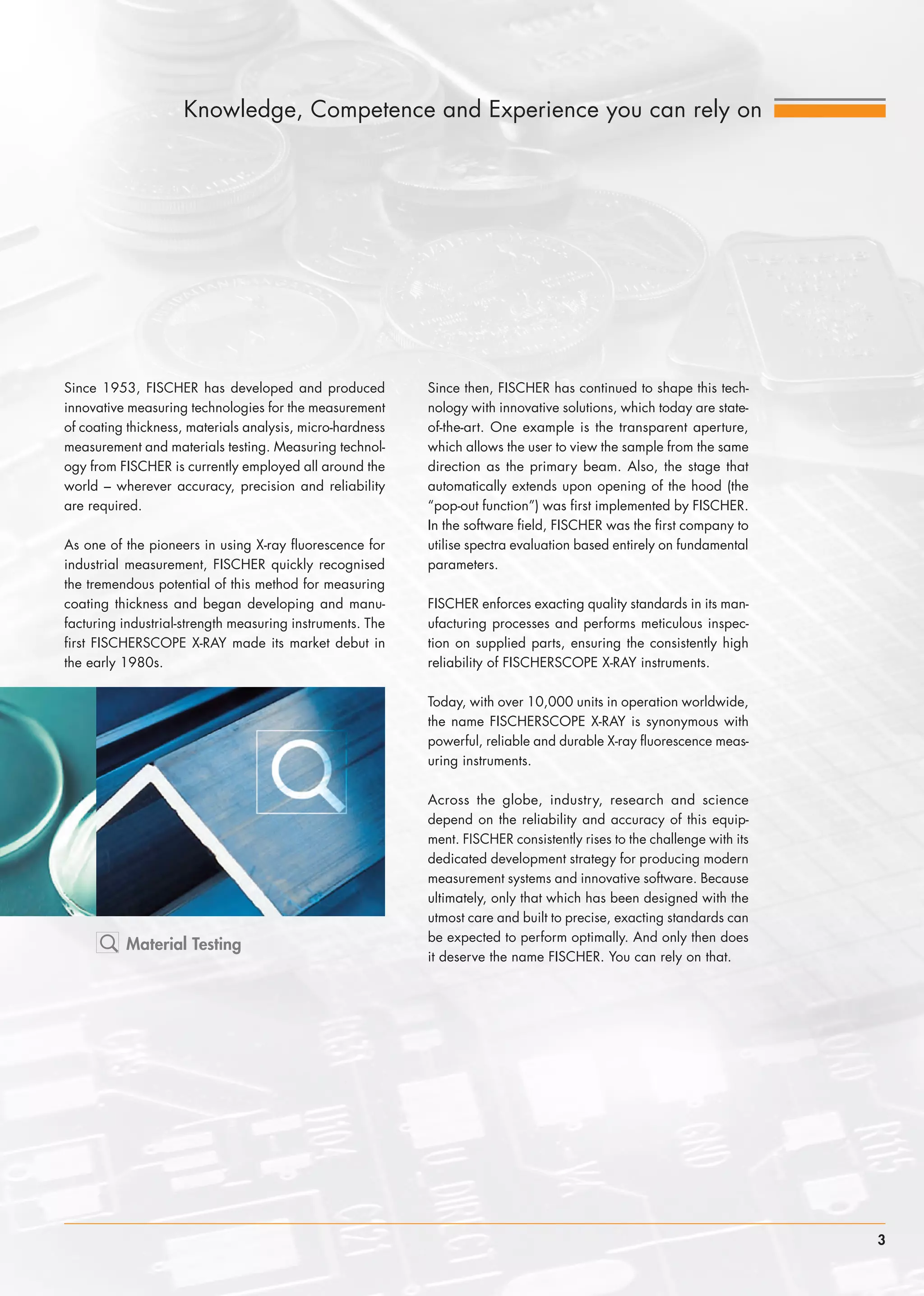 Fischer XRF For Gold Testing | PDF