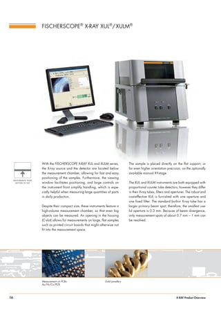 Fischer XRF For Gold Testing | PDF