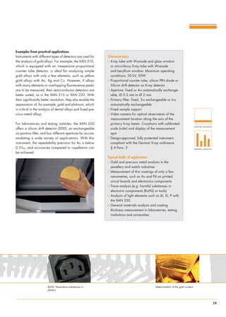 Fischer XRF For Gold Testing | PDF