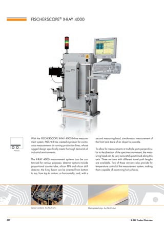 Fischer XRF For Gold Testing | PDF