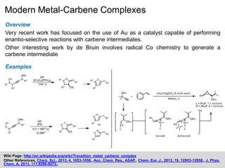 Fischer and schrock carbenes | PPTX
