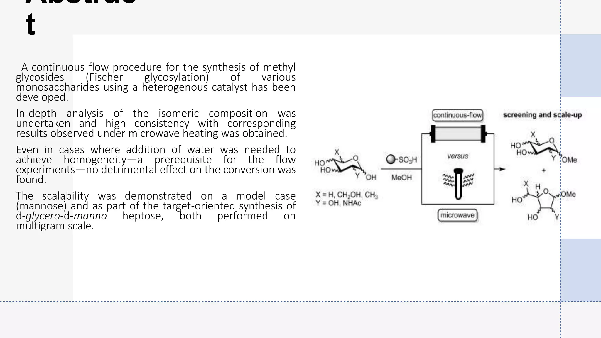 Fischer glycosylation | PPTX