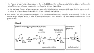 Fischer glycosylation | PPT