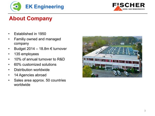 Fischer Mess Und-Regeltechnik Product catalogue - EK Engineering | PPT
