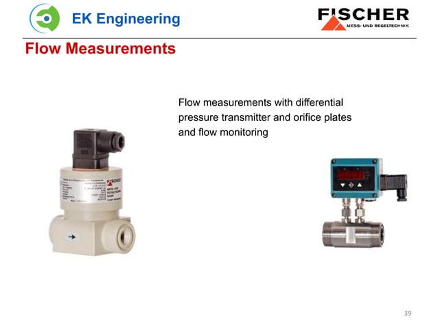 Fischer Mess Und-Regeltechnik Product catalogue - EK Engineering | PPT