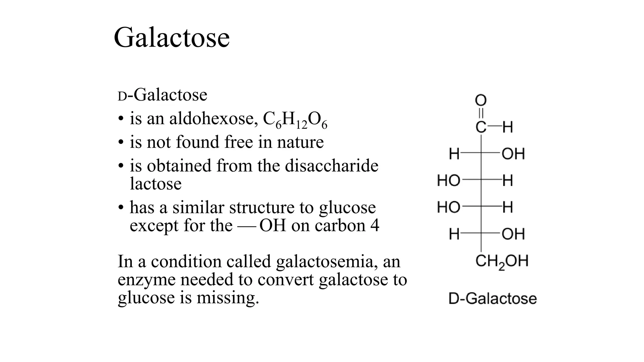 Fischer projections of monosaccharides | PPTX