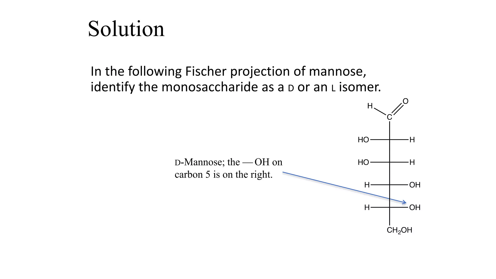 Fischer projections of monosaccharides | PPTX