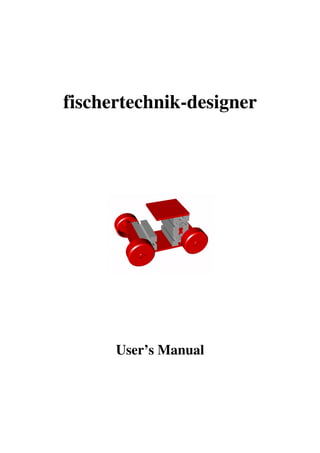 Fischertechnik designer manual | PDF