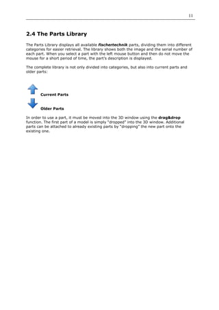 Fischertechnik designer manual | PDF