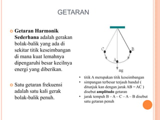 Fisikas Dasar (gerak & gelombnag ) | PPTX