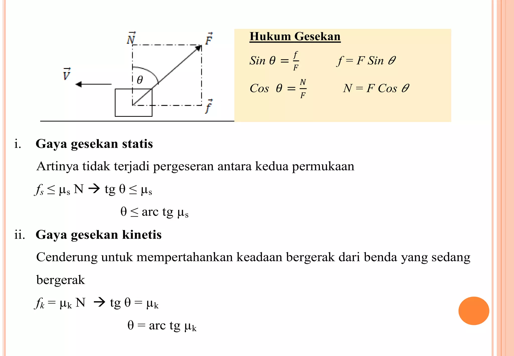 Fisika Dasar 1- Dinamika Partikel | PPTX